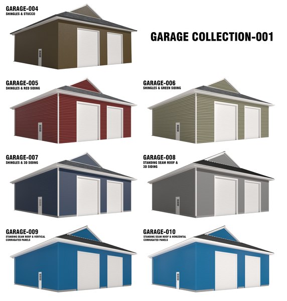 Home Garage 3D Models for Download | TurboSquid