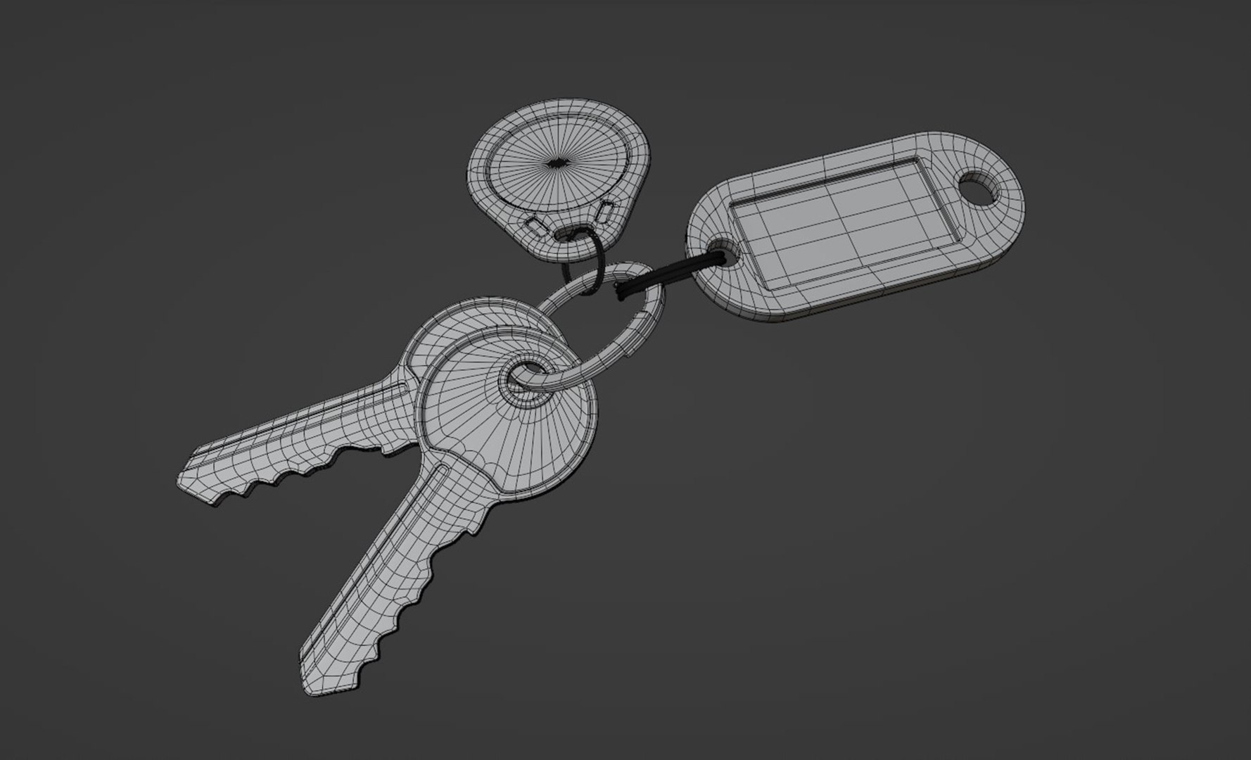 3D Model Keys And Tags - TurboSquid 2108328