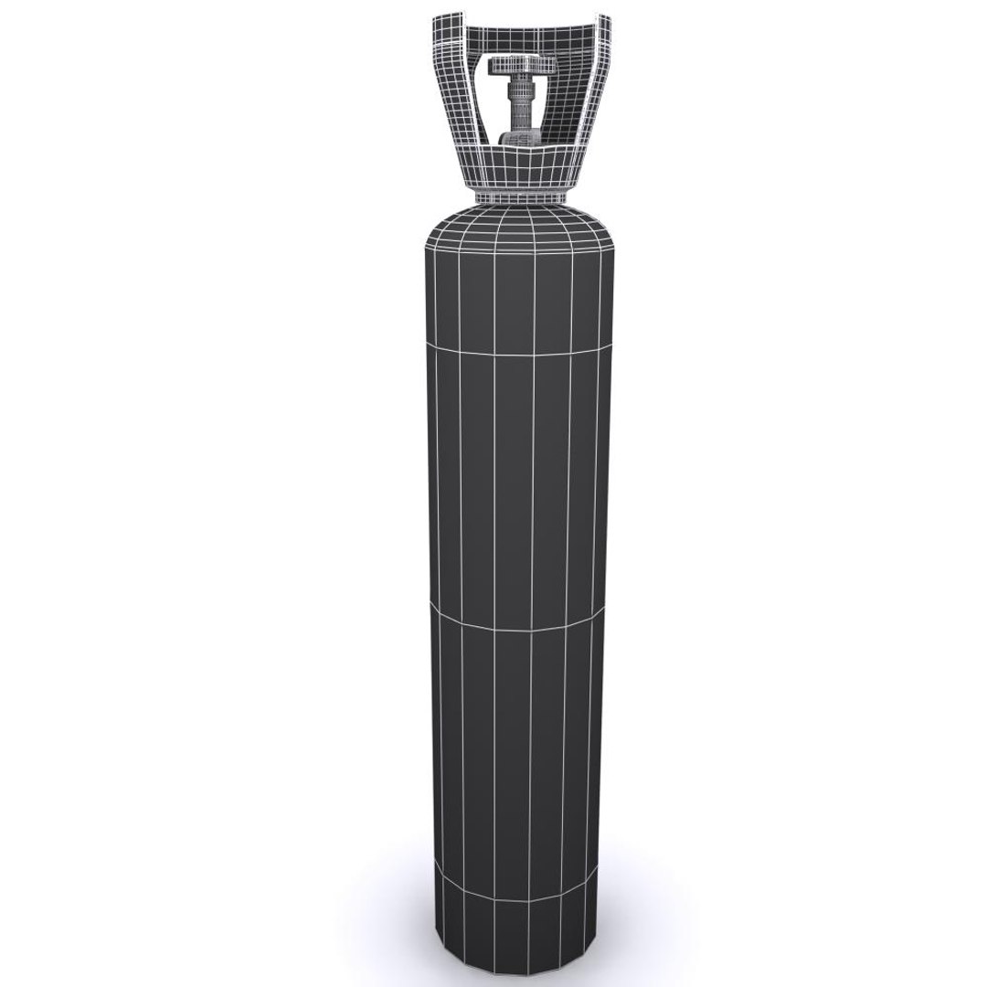 3d Model Gas Cylinder