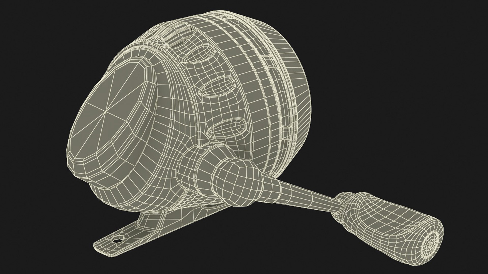 Fishing Spin-Cast Reel 3D Model - TurboSquid 2388662