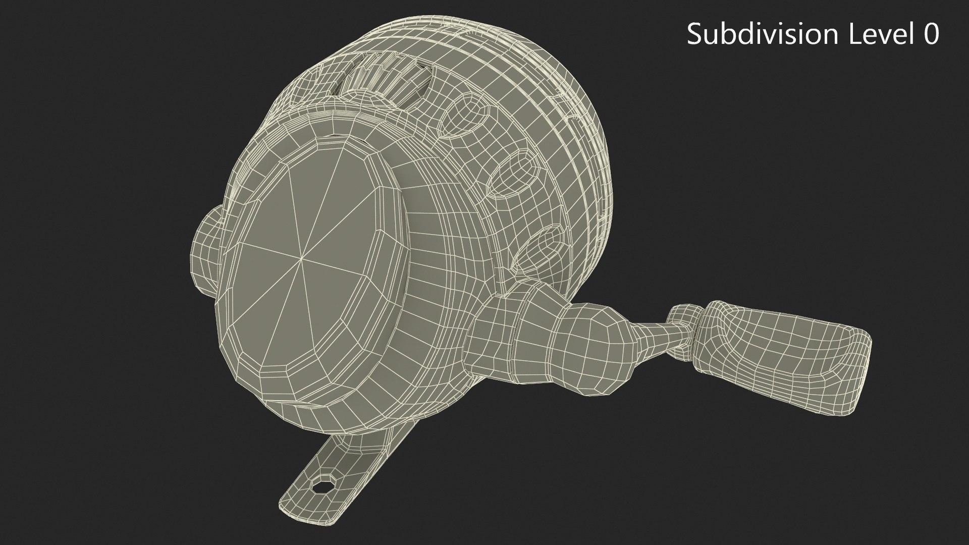 Fishing Spin-Cast Reel 3D Model - TurboSquid 2388662