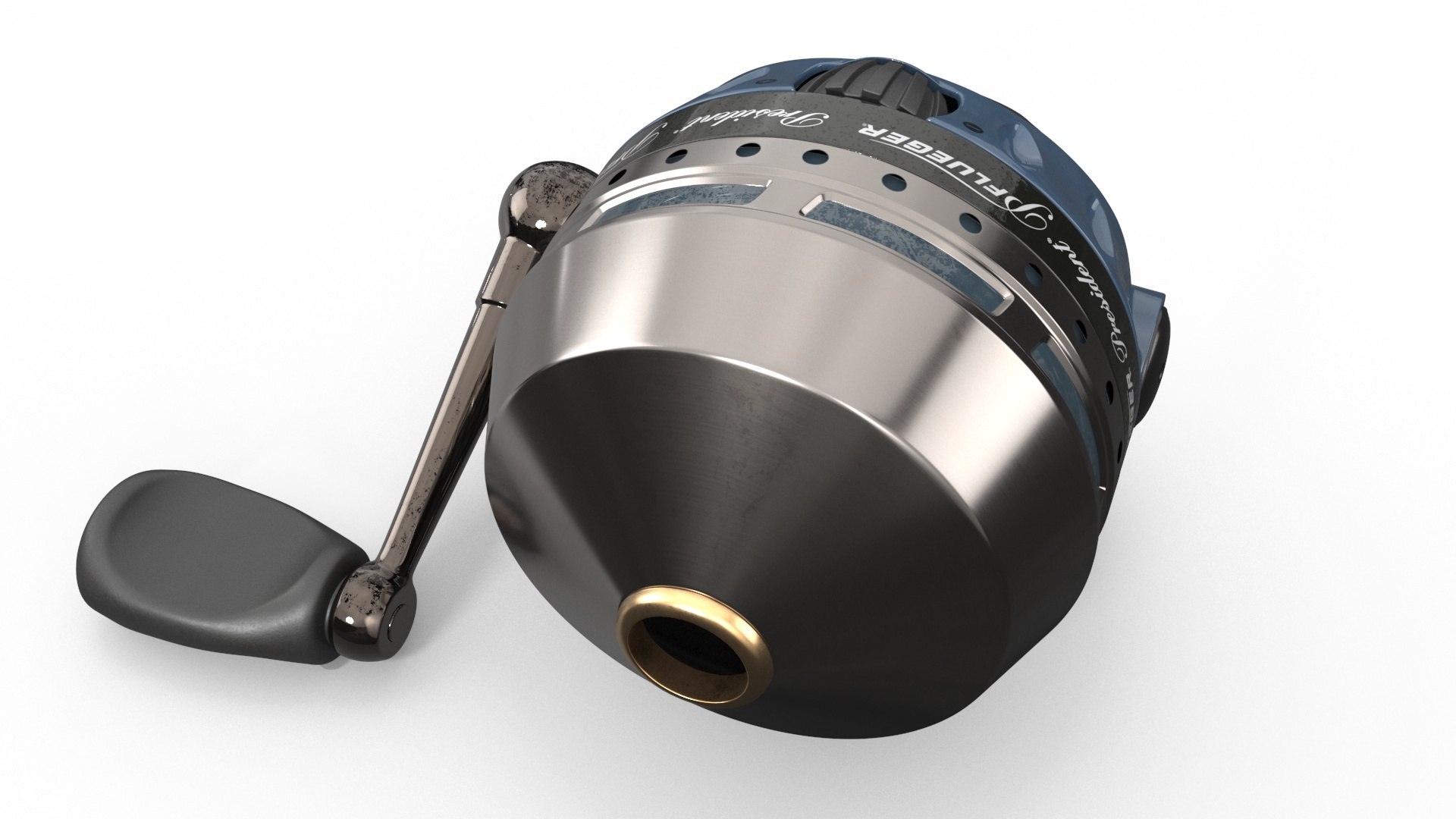 Fishing Spin-Cast Reel 3D Model - TurboSquid 2388662