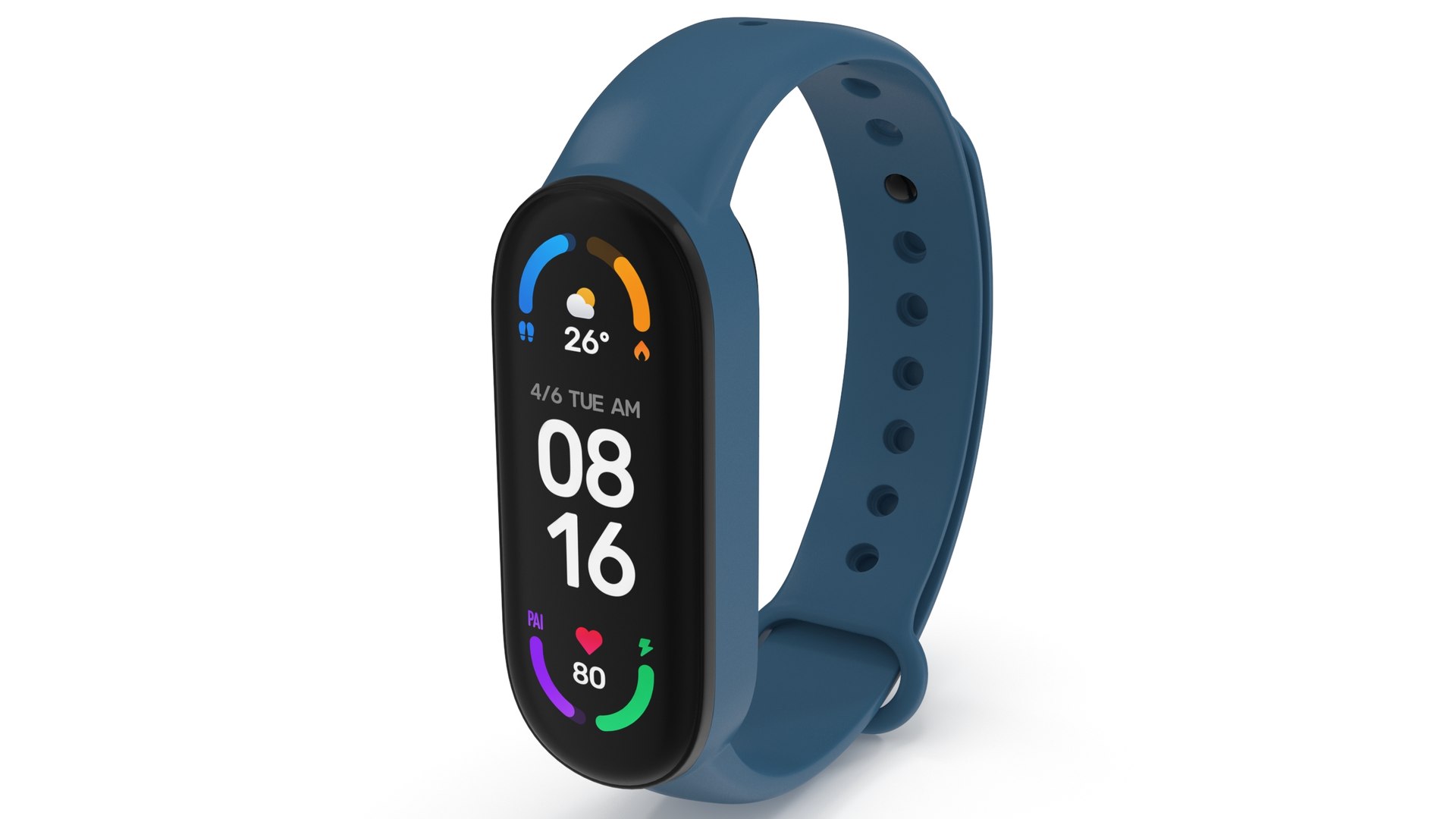 3D Xiaomi Mi Smart Band 6 Model - TurboSquid 1735879