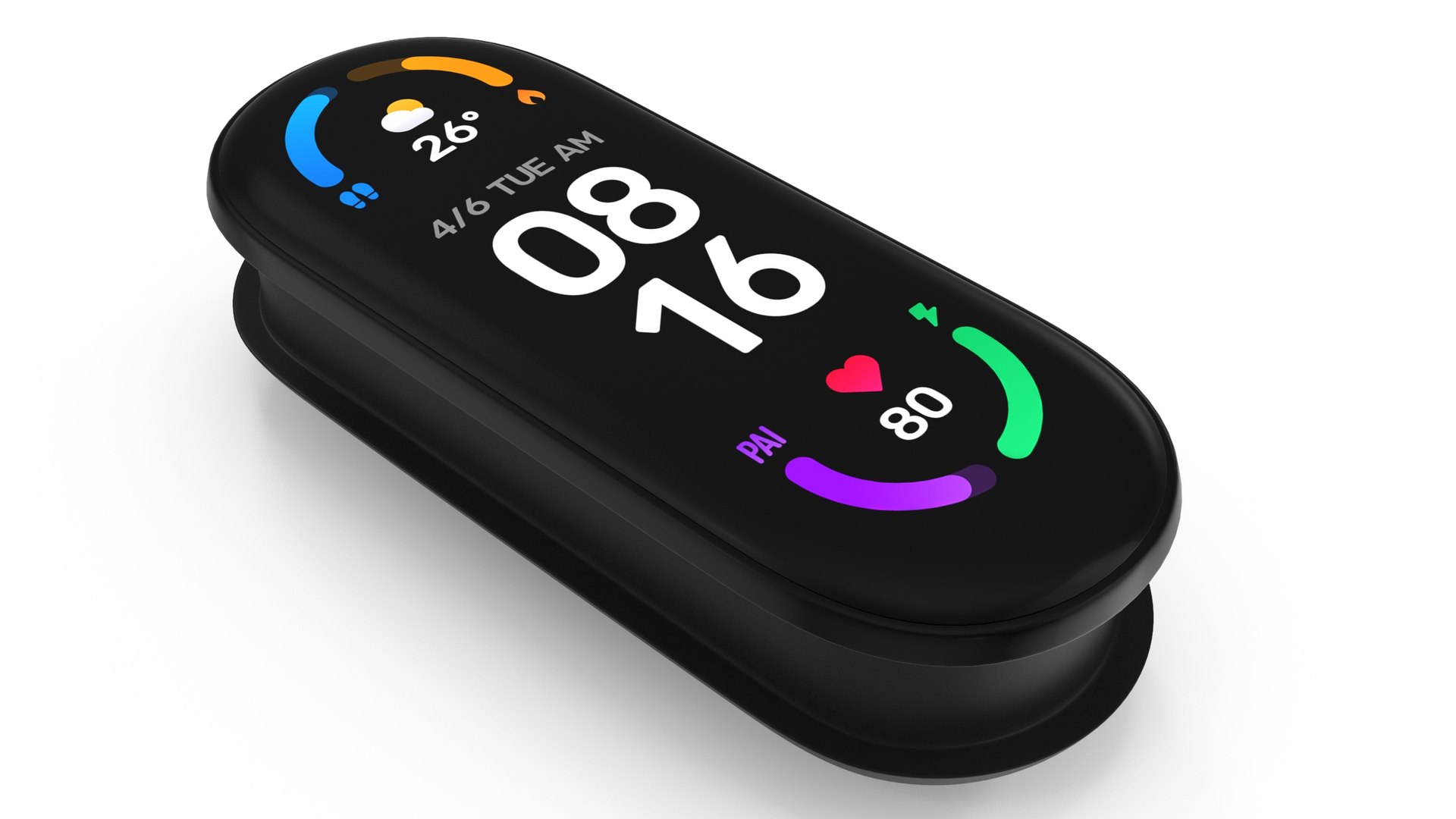 3D Xiaomi Mi Smart Band 6 Model - TurboSquid 1735879