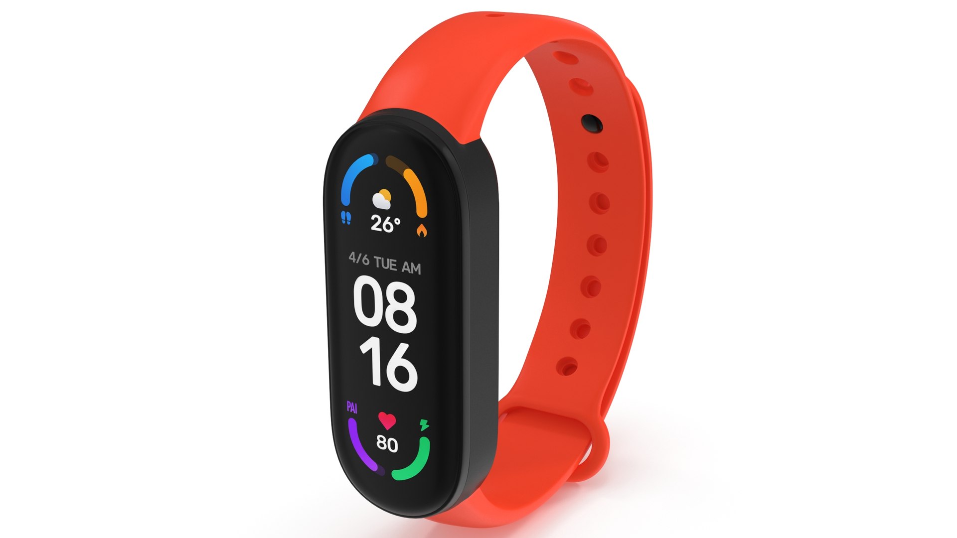 3D Xiaomi Mi Smart Band 6 Model - TurboSquid 1735879