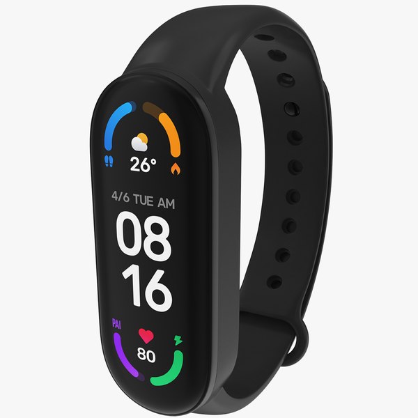 샤오 미 미 스마트 밴드 6 3D 모델 - TurboSquid 1735879