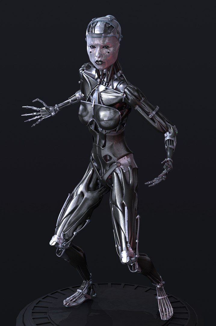 Robot Anatomical 3d Max