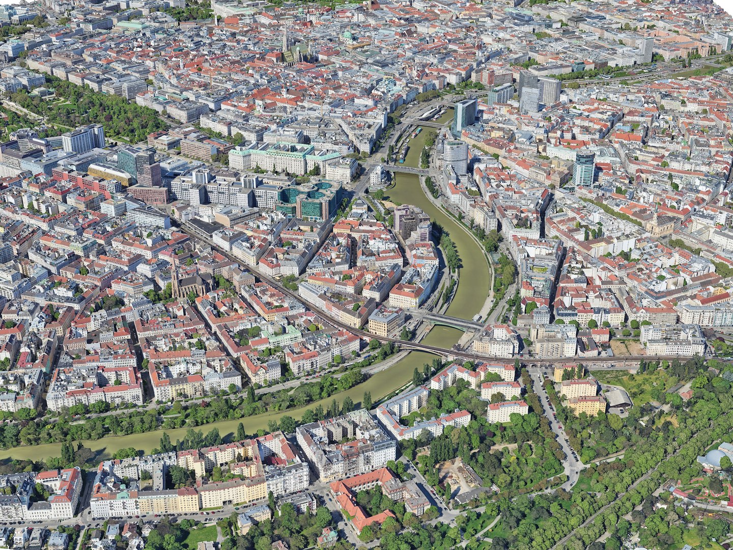 3D Vienna Downtown - TurboSquid 2137545