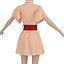3d dress body model