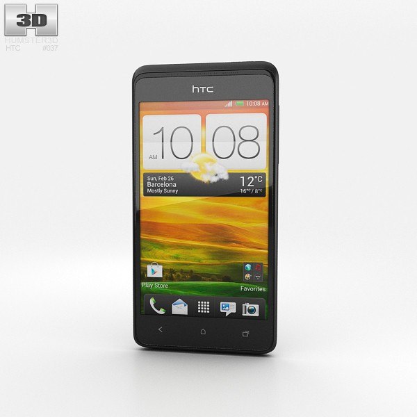 3d htc desire 400 model