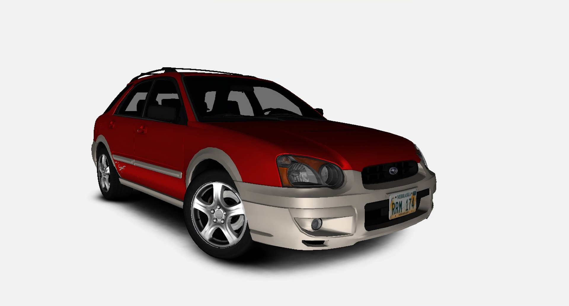 Subaru Impreza GGB Outback Sport AWD US-Spec 2004 3D model - TurboSquid ...
