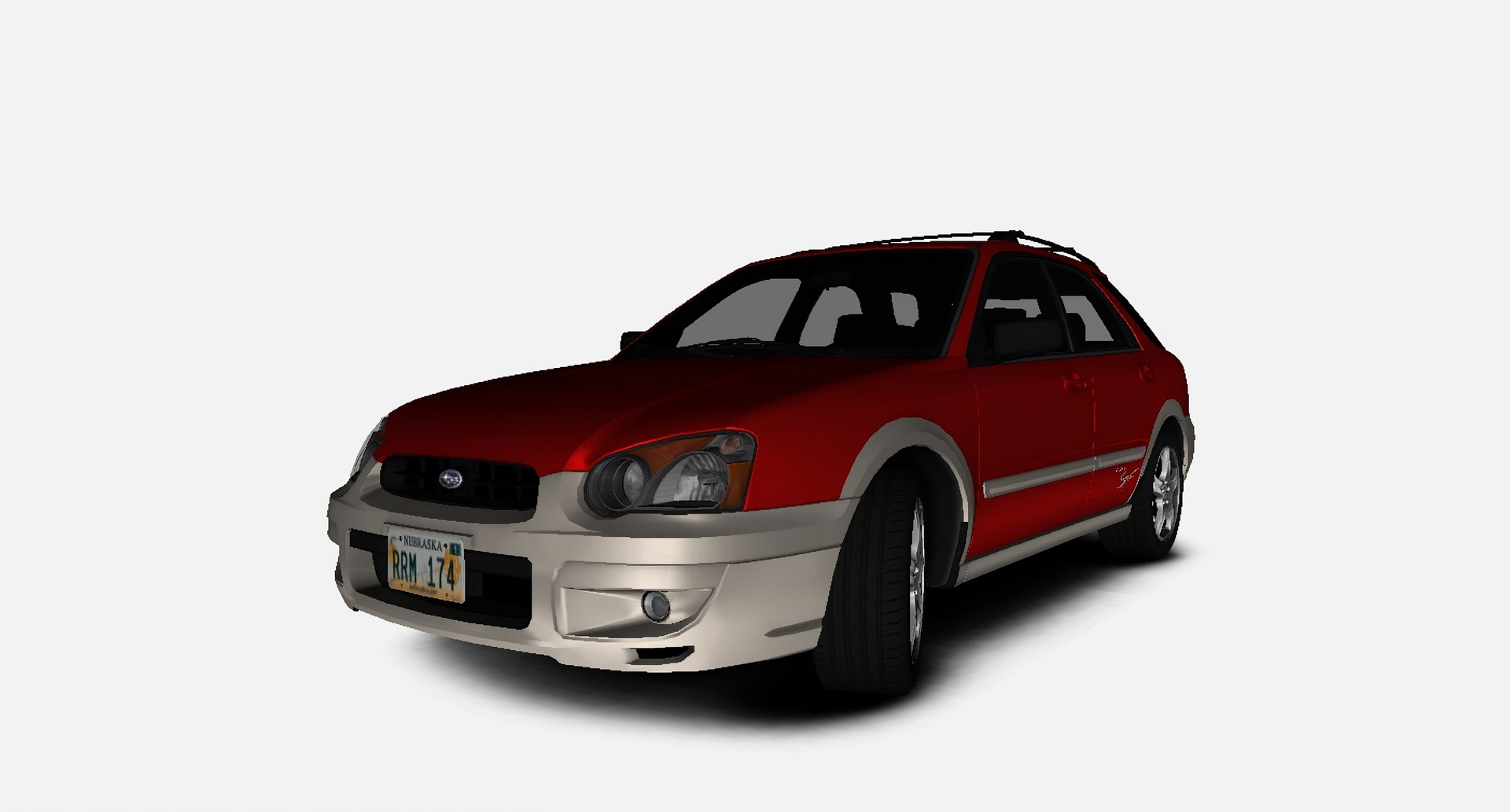 Subaru Impreza GGB Outback Sport AWD US-Spec 2004 3D model - TurboSquid ...