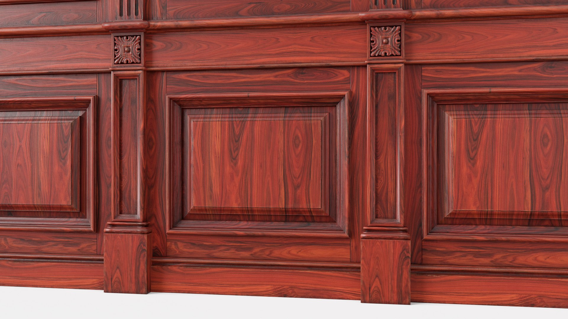 3D wooden panels wood wall model - TurboSquid 1543664