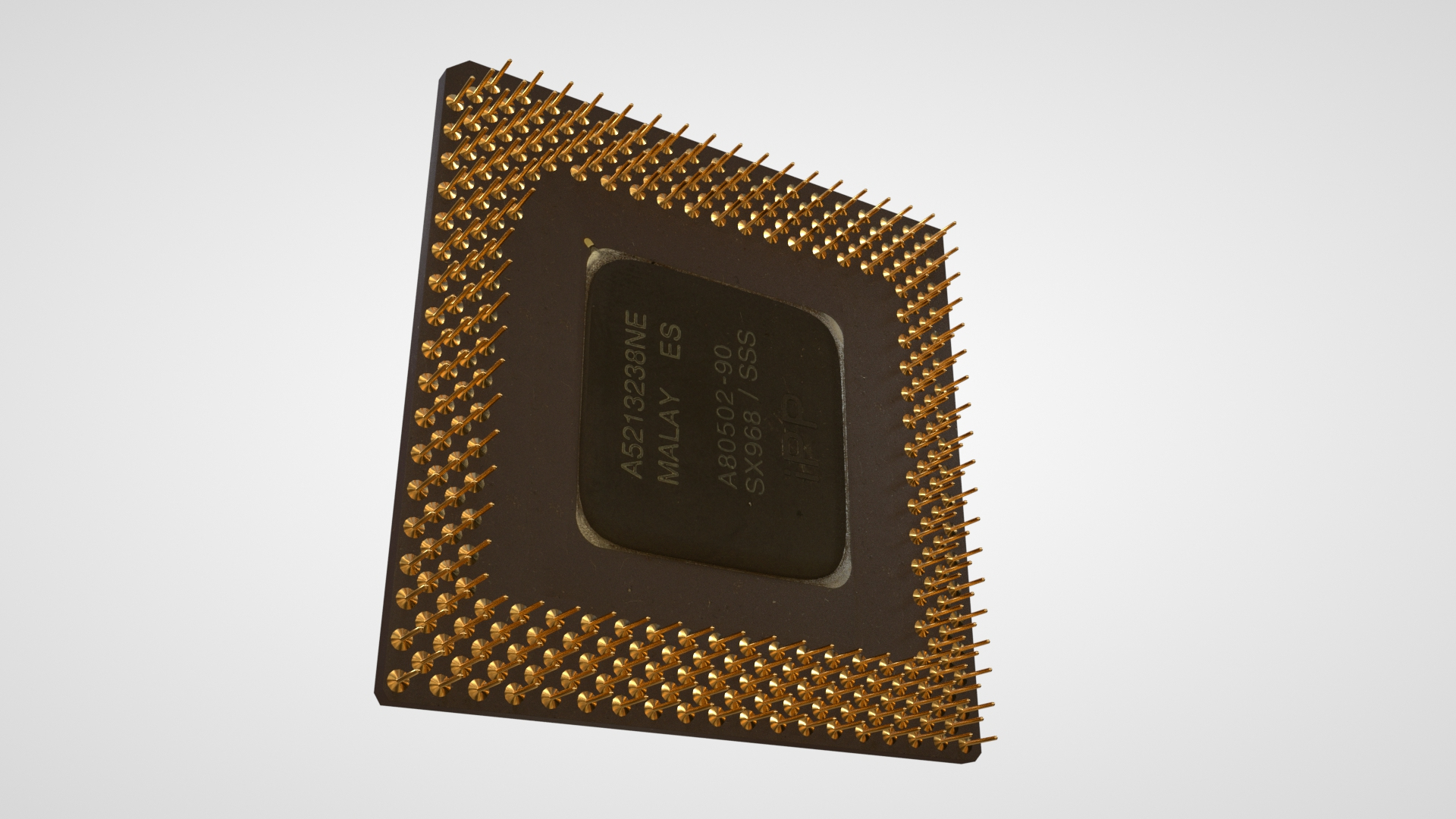 3D model Pentium CPU - TurboSquid 1729276