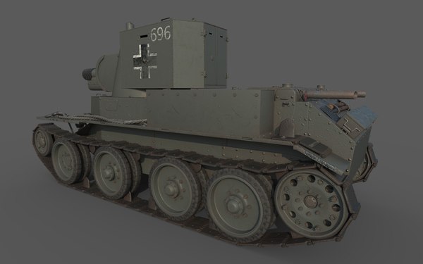 modelo 3d Tanque BT 42 - TurboSquid 2179725