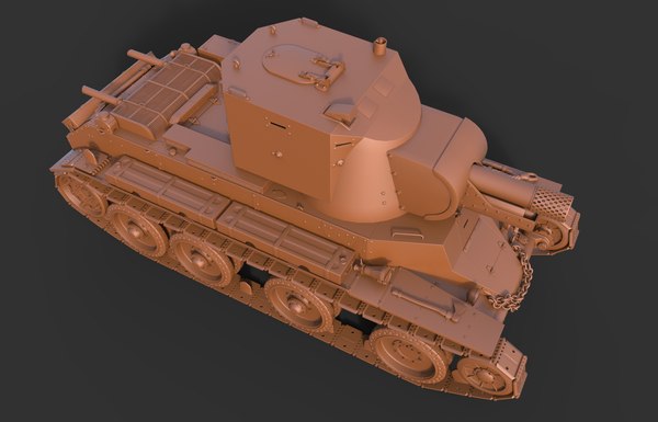 modelo 3d Tanque BT 42 - TurboSquid 2179725