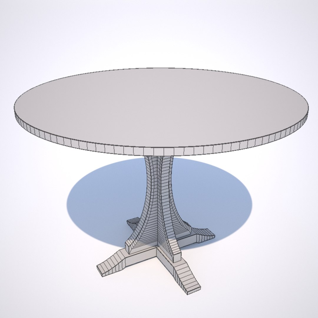 3d Model Dining Table Cloth