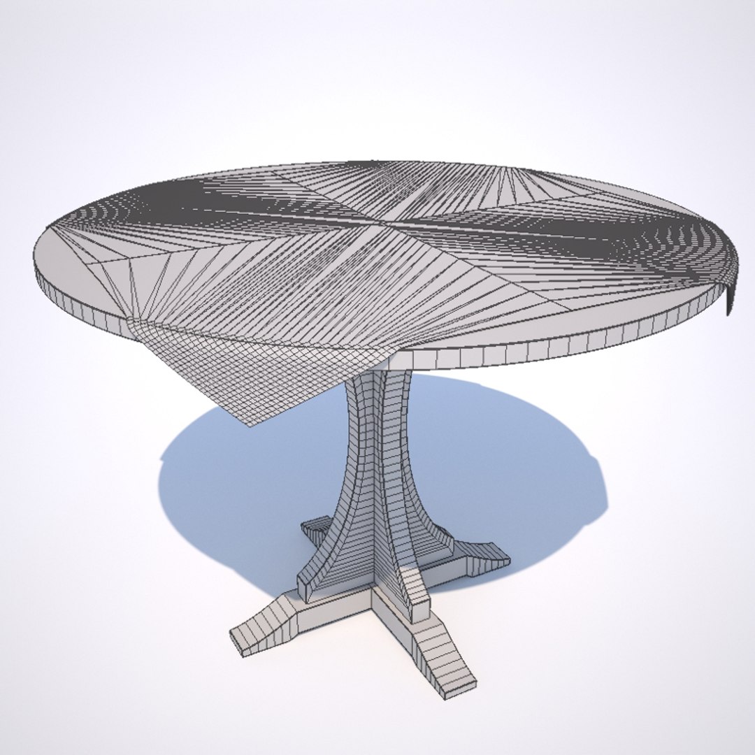3d Model Dining Table Cloth