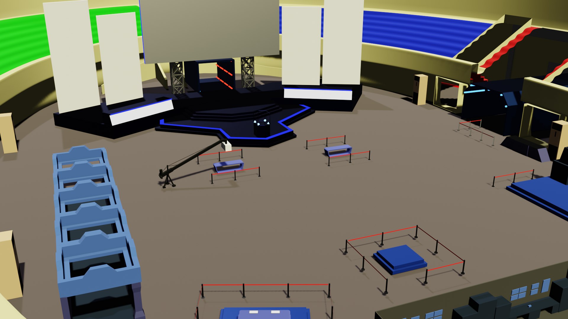 3D Event Venue Model - TurboSquid 2070617