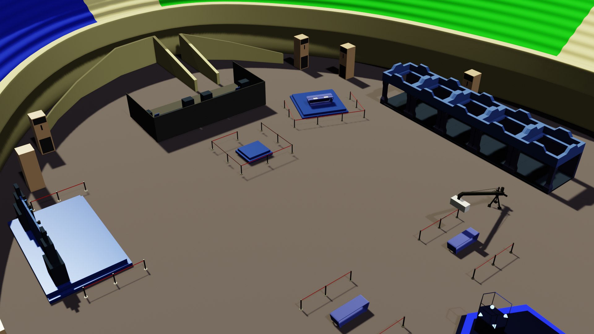 3D Event Venue Model - TurboSquid 2070617