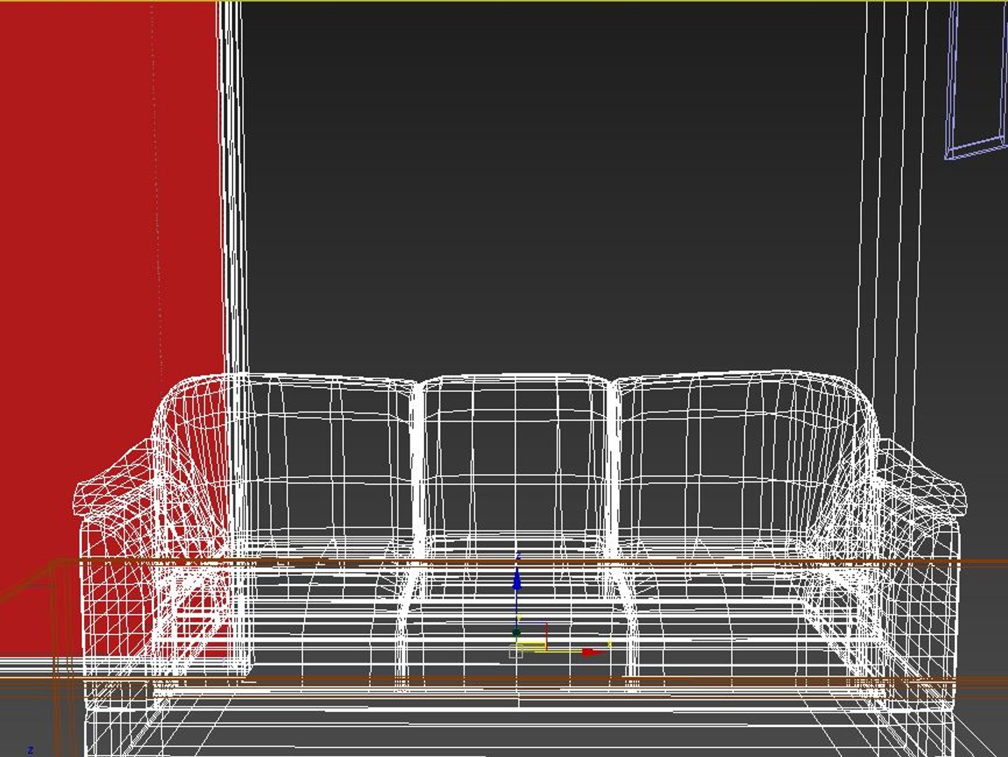 3d Casting Couch Model