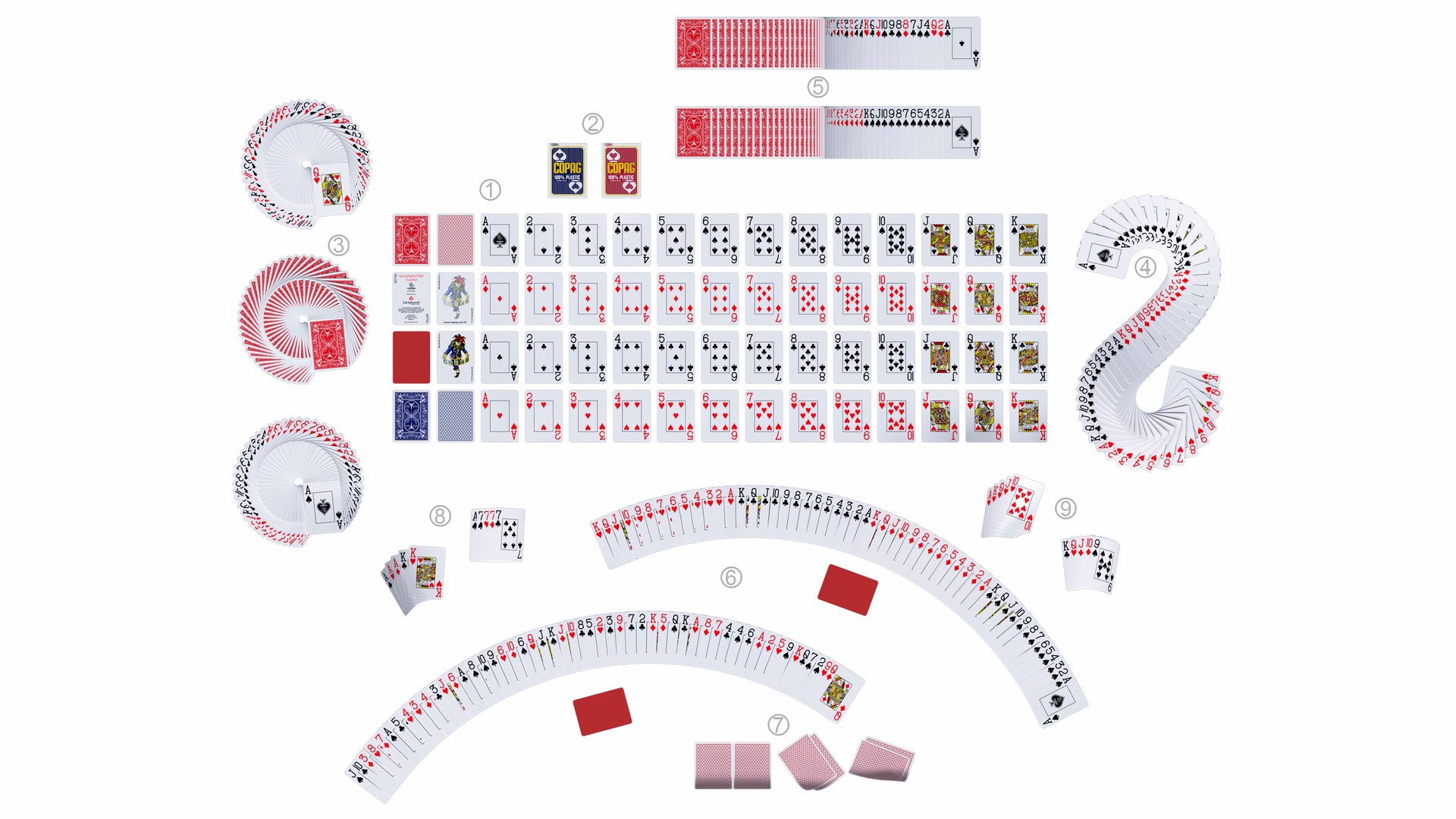 Playing Poker Cards Set 3D Model - TurboSquid 2316453