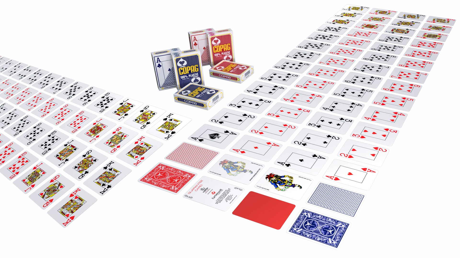 Playing Poker Cards Set 3D Model - TurboSquid 2316453