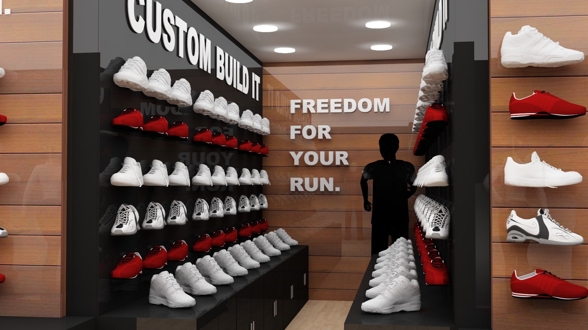 3D Shop And Store Cloth And Shoes 3d Model 2018 - Vray - TurboSquid 2174246