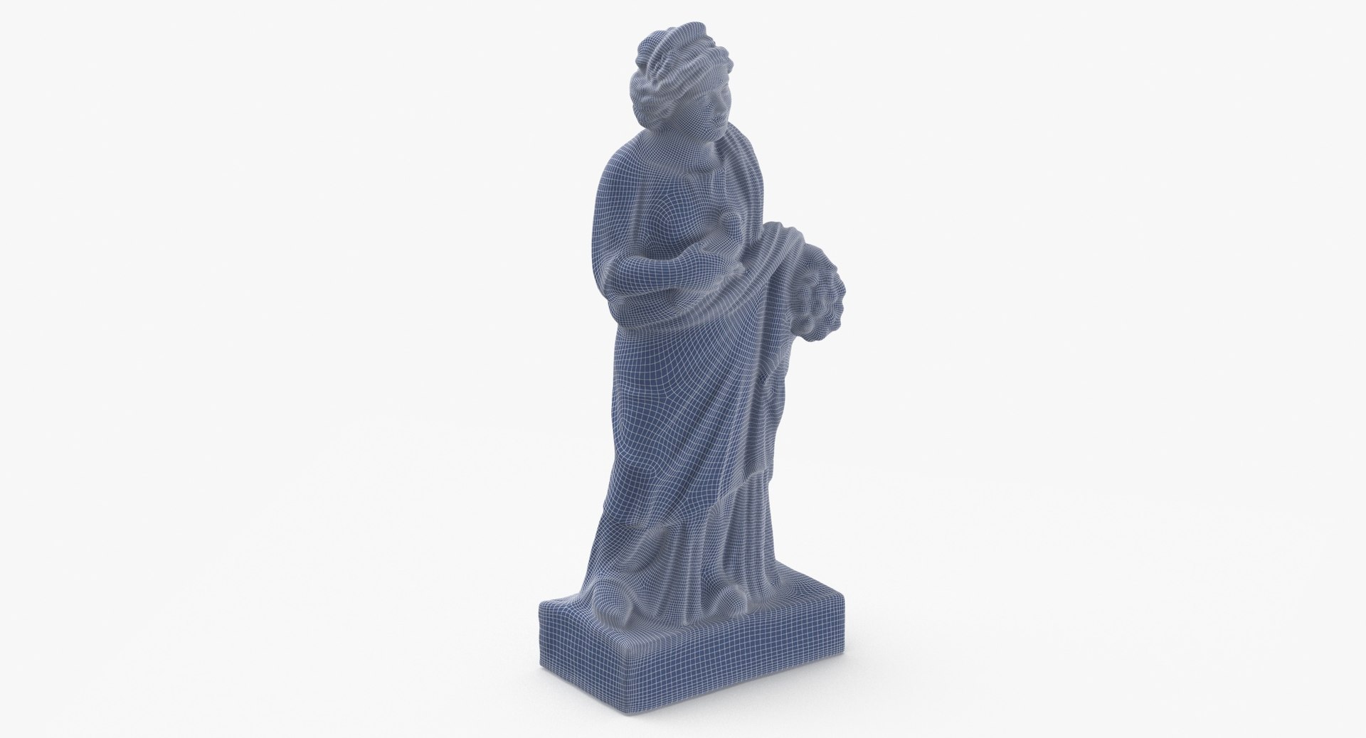 Roman Demeter Statue 3D Model - TurboSquid 2191952