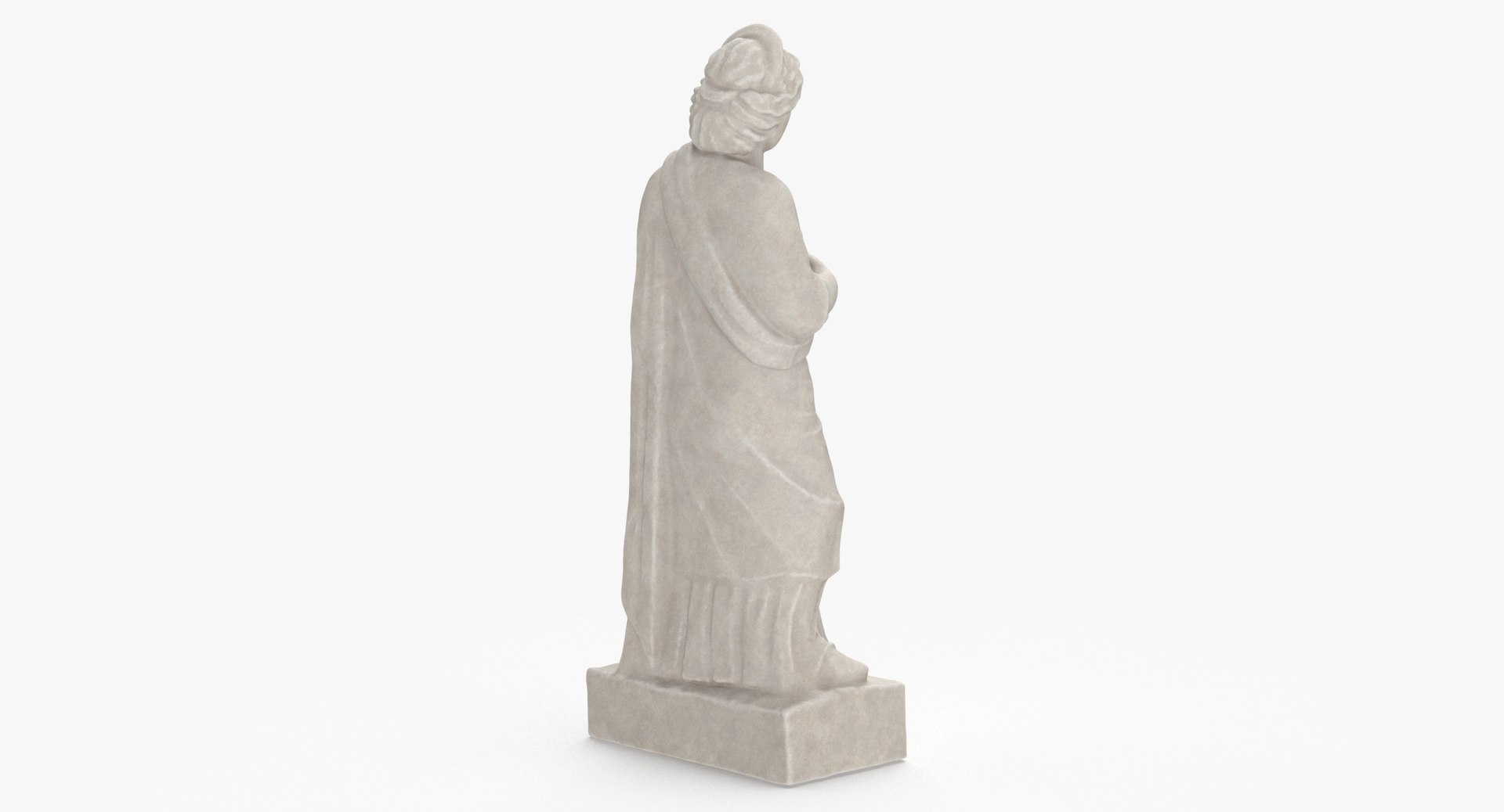 Roman Demeter Statue 3D Model - TurboSquid 2191952