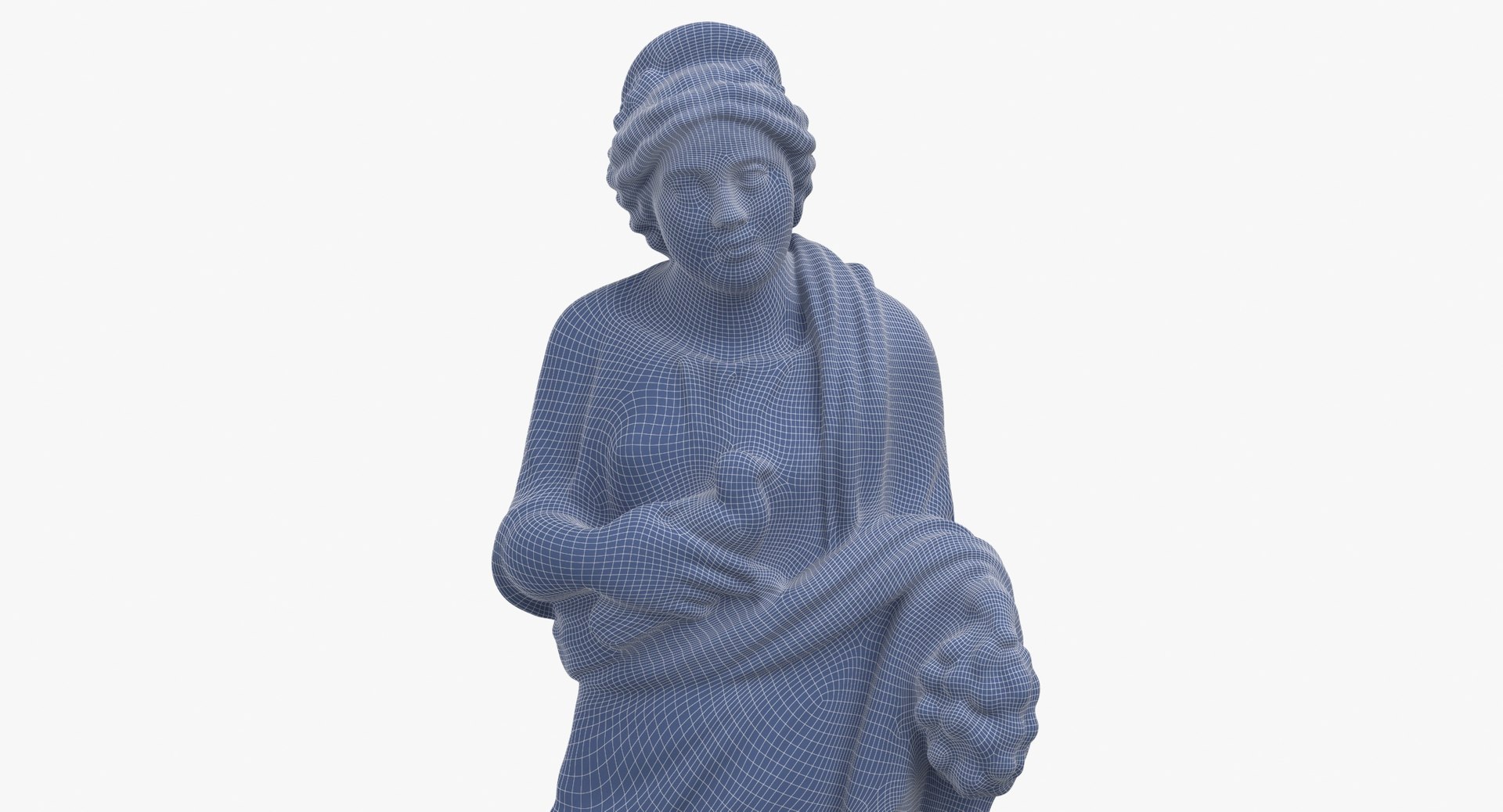 Roman Demeter Statue 3D Model - TurboSquid 2191952