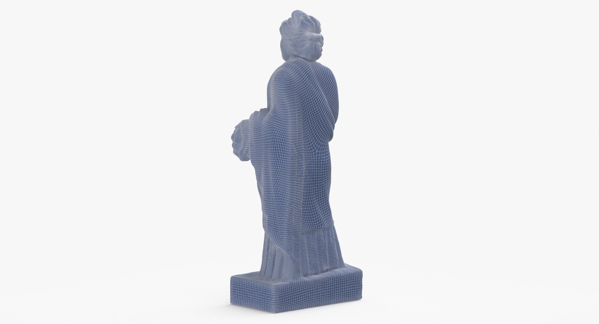 Roman Demeter Statue 3D Model - TurboSquid 2191952