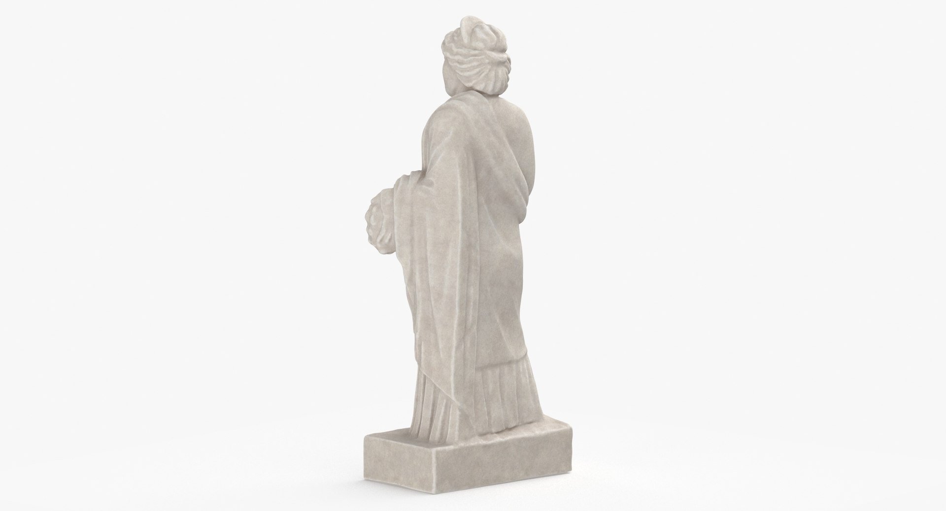 Roman Demeter Statue 3D Model - TurboSquid 2191952