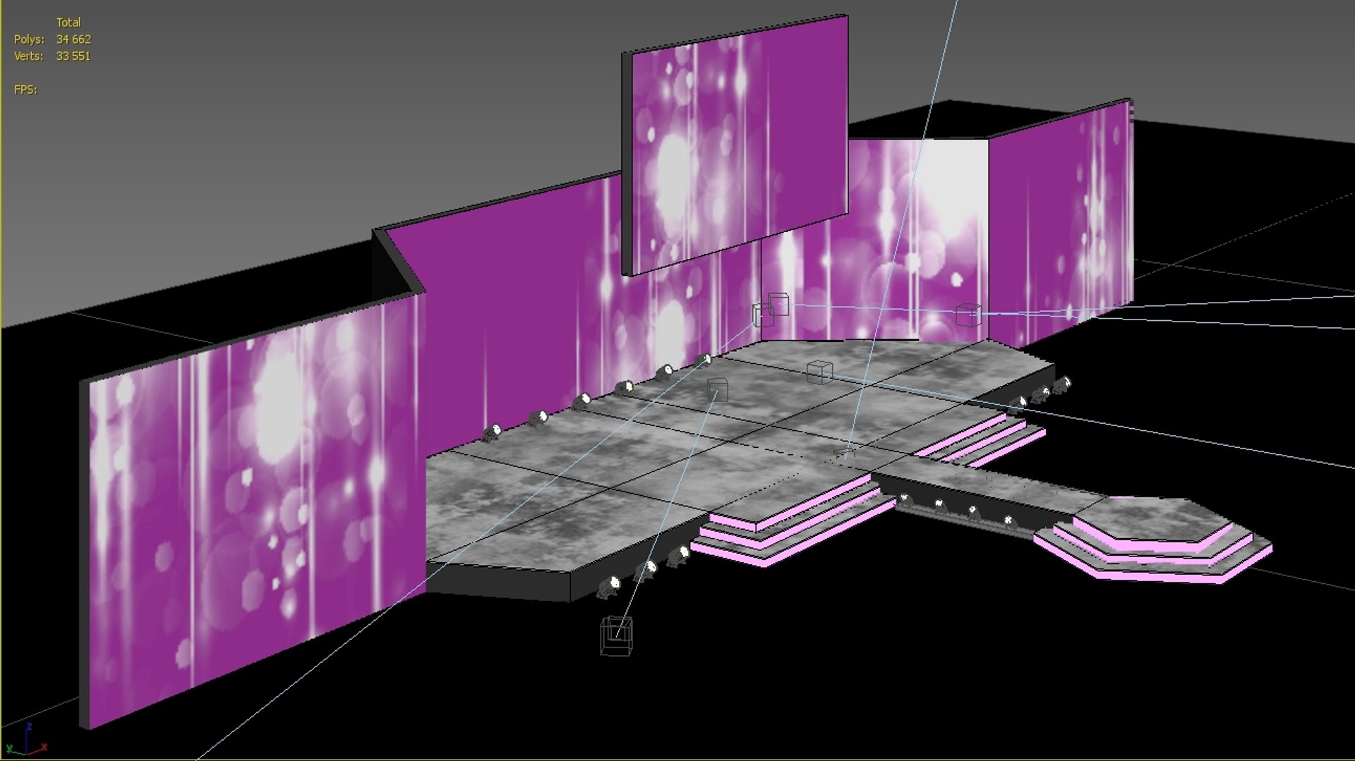 3D Event Stage 2 Model - TurboSquid 1964376