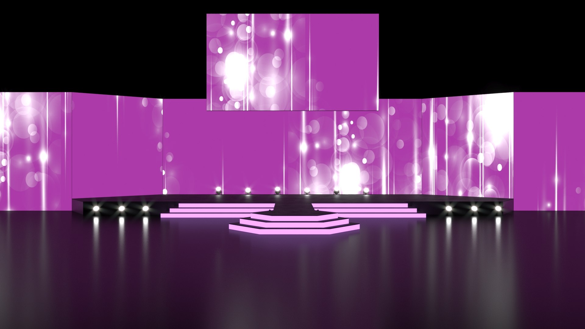 3D Event Stage 2 Model - TurboSquid 1964376
