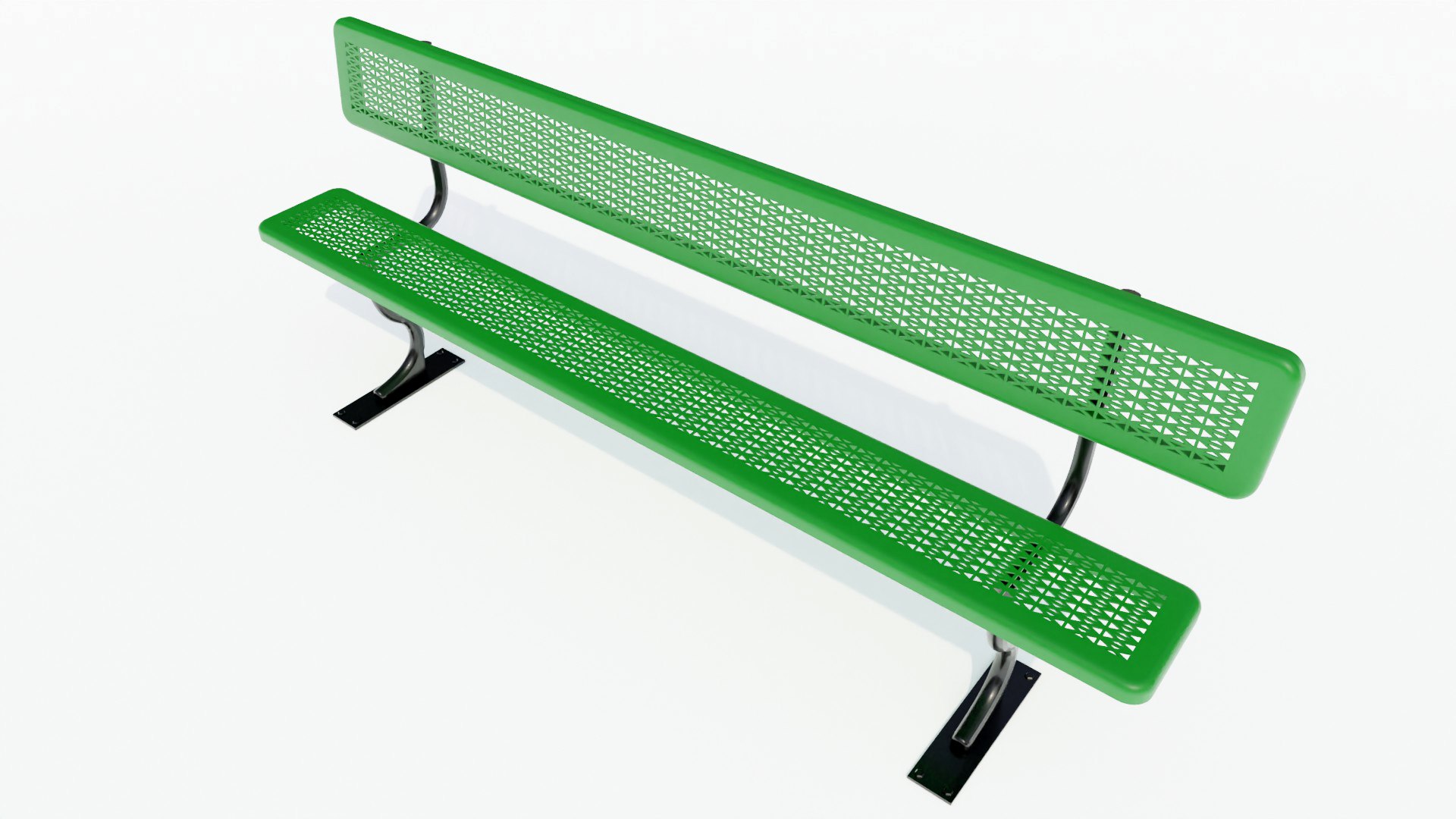 Park Bench Model - TurboSquid 1597966
