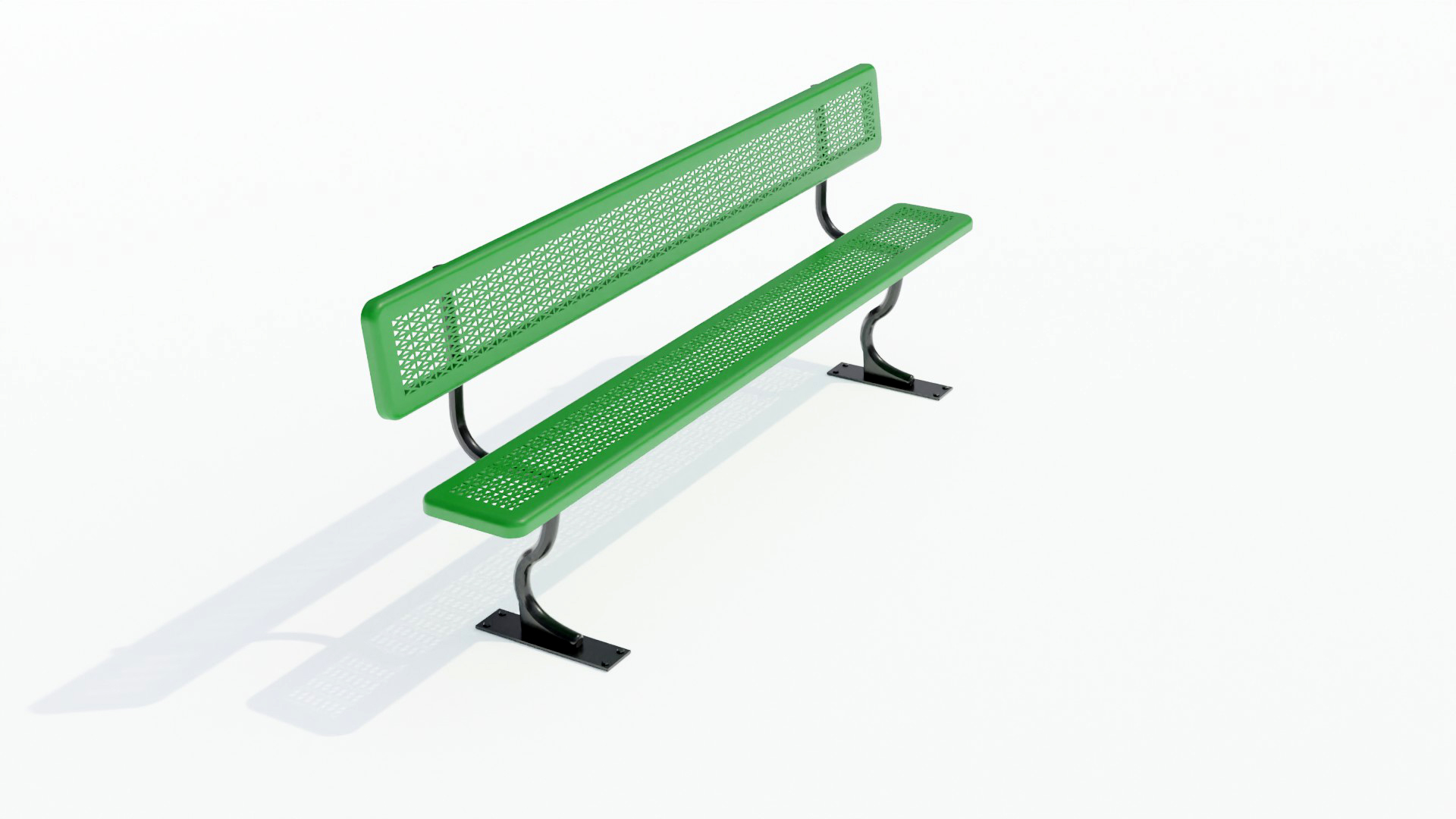 Park Bench Model - TurboSquid 1597966