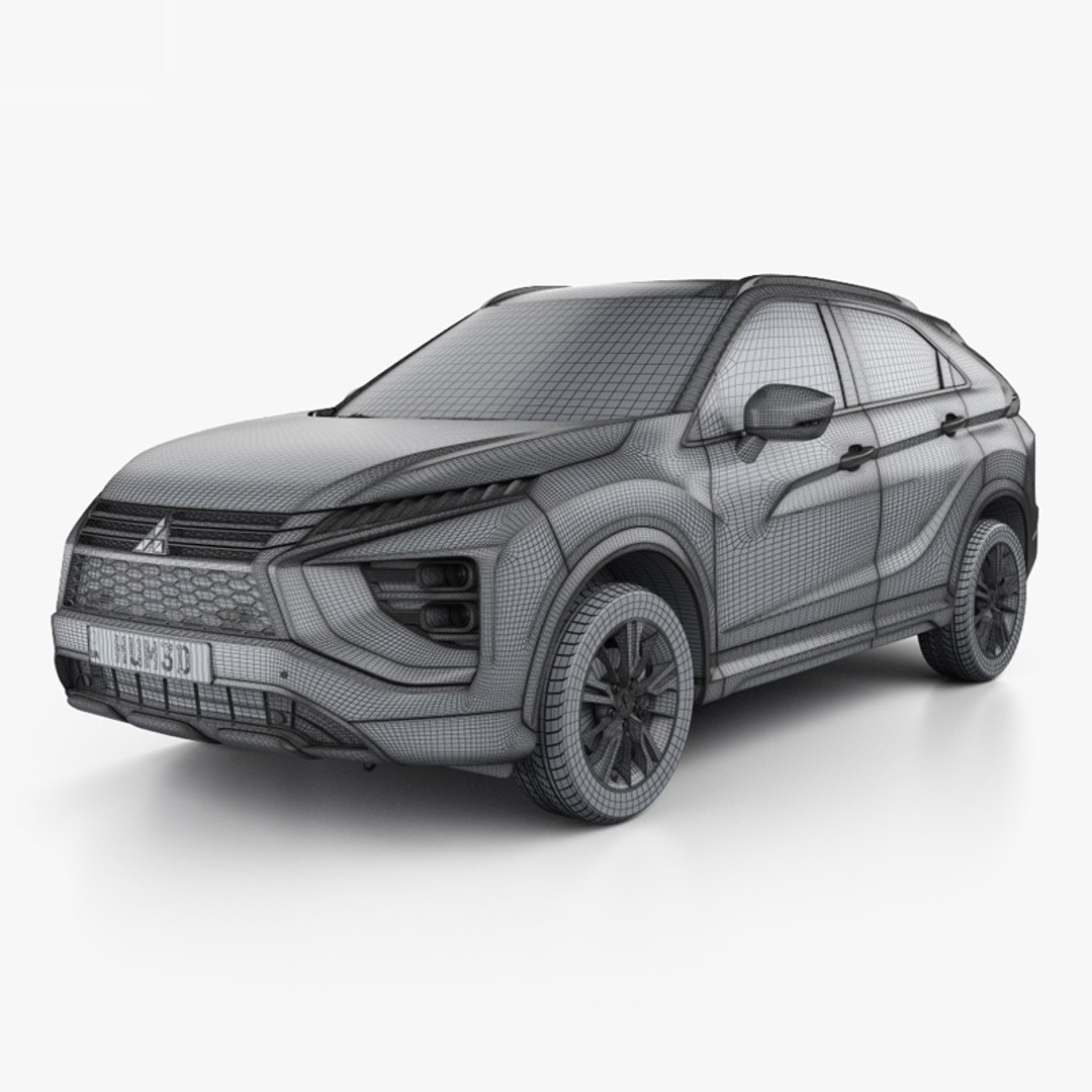 3D Mitsubishi Eclipse Cross Model - TurboSquid 1689701