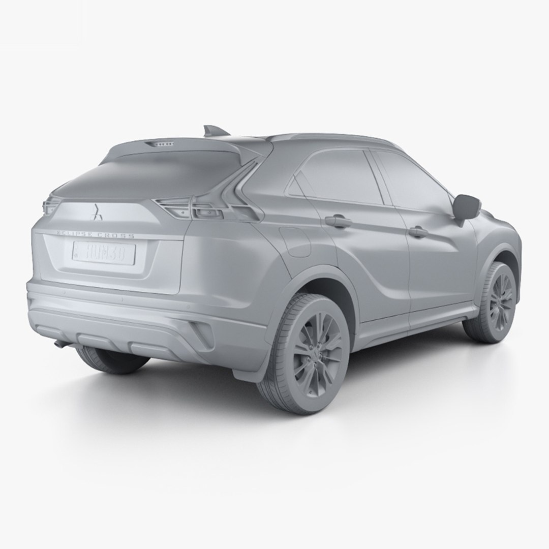 3D Mitsubishi Eclipse Cross Model - TurboSquid 1689701
