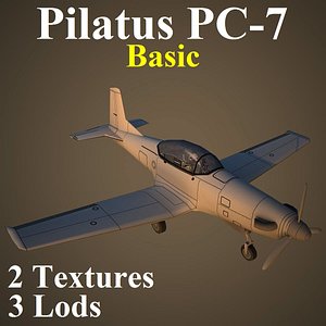 PC-7 3D Models for Download | TurboSquid