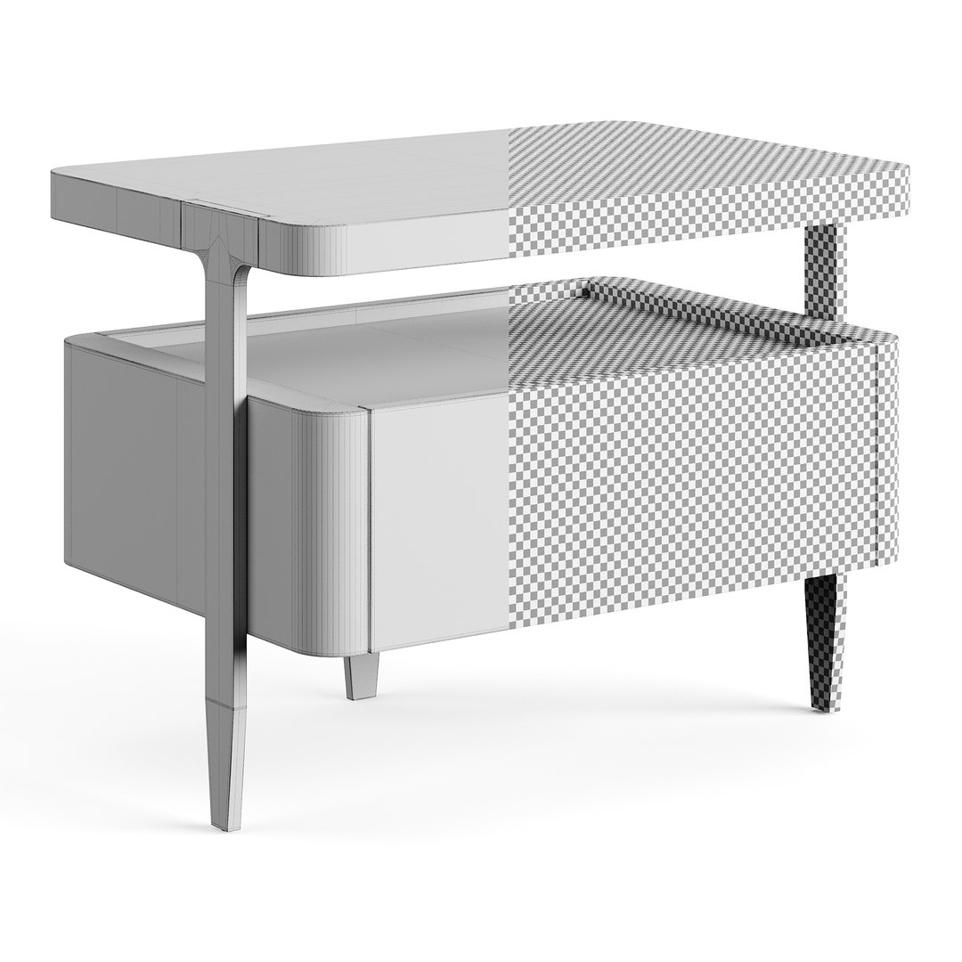 TURRI DOMUS BEDSIDE TABLE By Matteo Nunziati 3D Model - TurboSquid 1951064