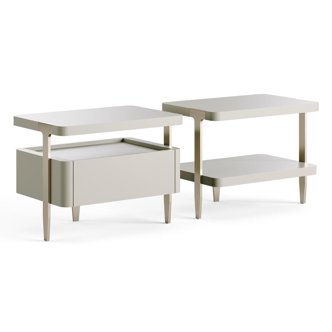 TURRI DOMUS BEDSIDE TABLE By Matteo Nunziati 3D Model - TurboSquid 1951064