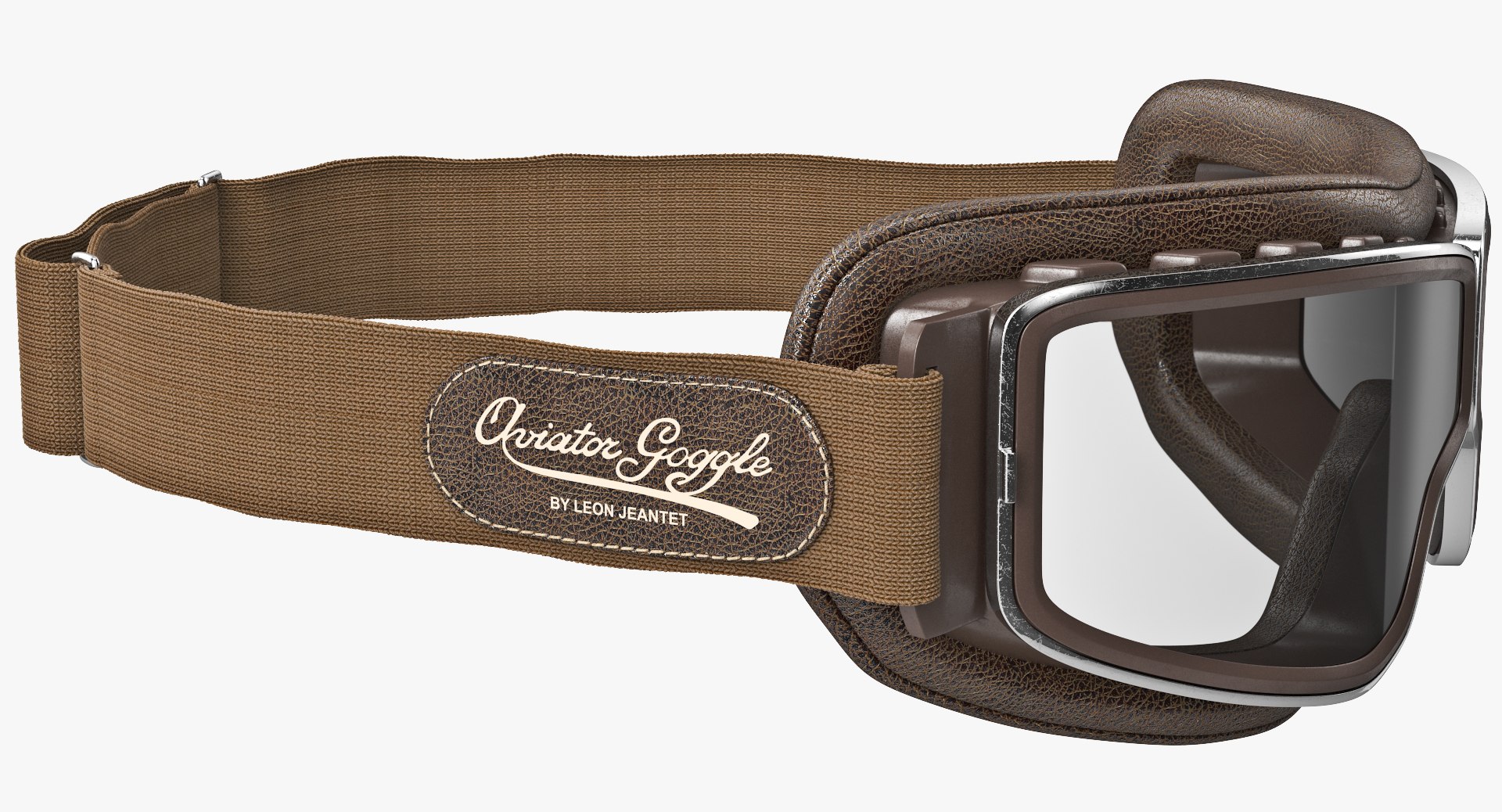 retro pilot t1 goggles 3d model