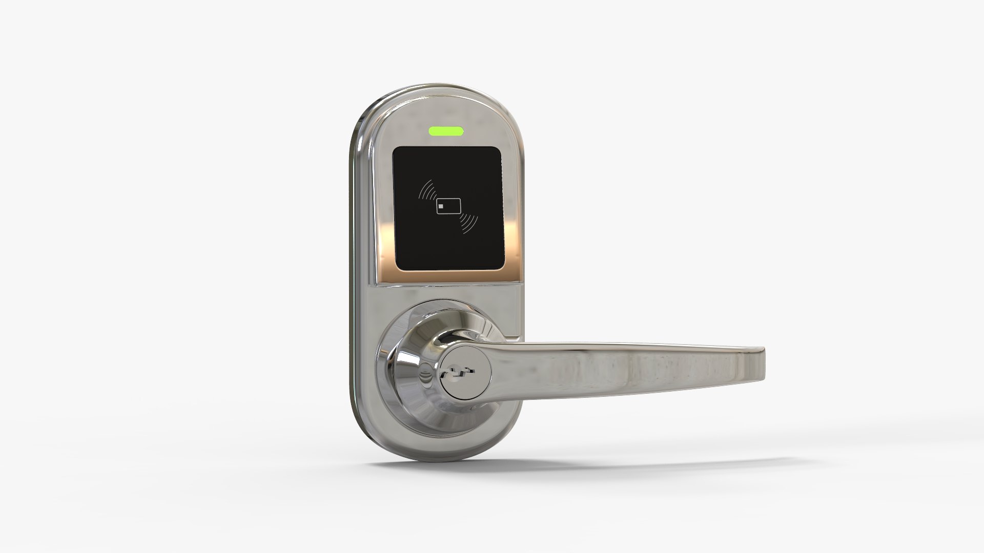 Door Card Reader Entry Handle 3D Model - TurboSquid 1965462