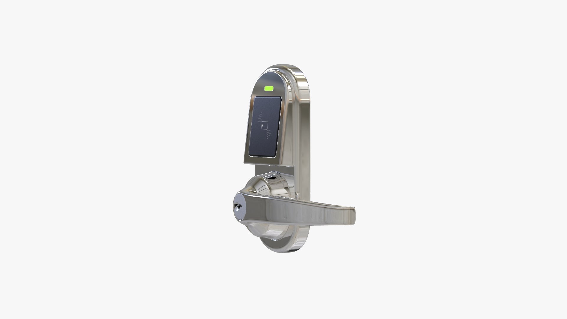Door Card Reader Entry Handle 3D Model - TurboSquid 1965462