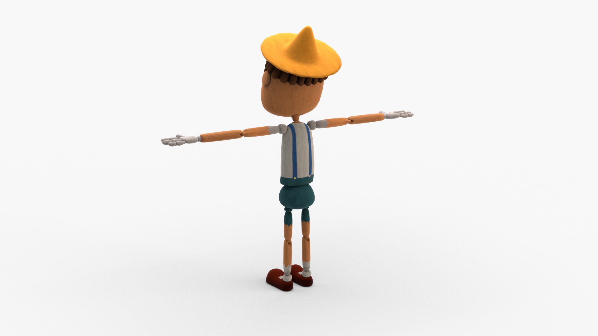 3D Pinocchio From Shrek - TurboSquid 2292392