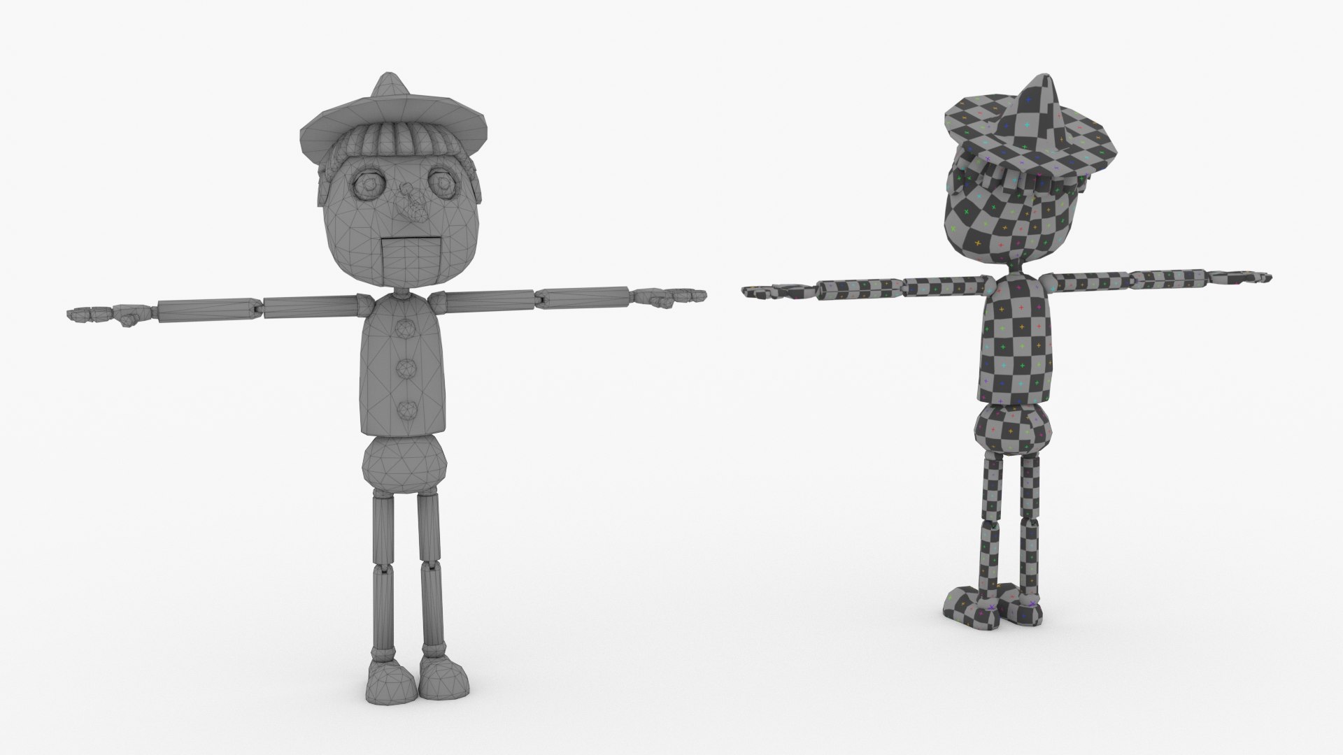 3D Pinocchio From Shrek - TurboSquid 2292392