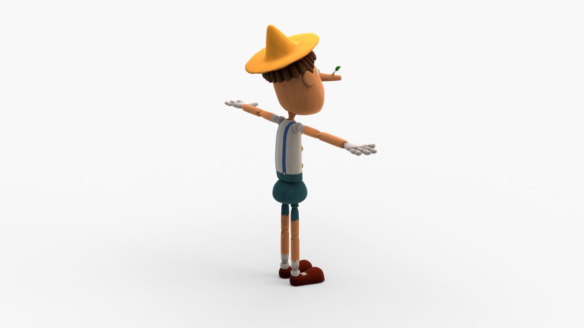 3D Pinocchio From Shrek - TurboSquid 2292392