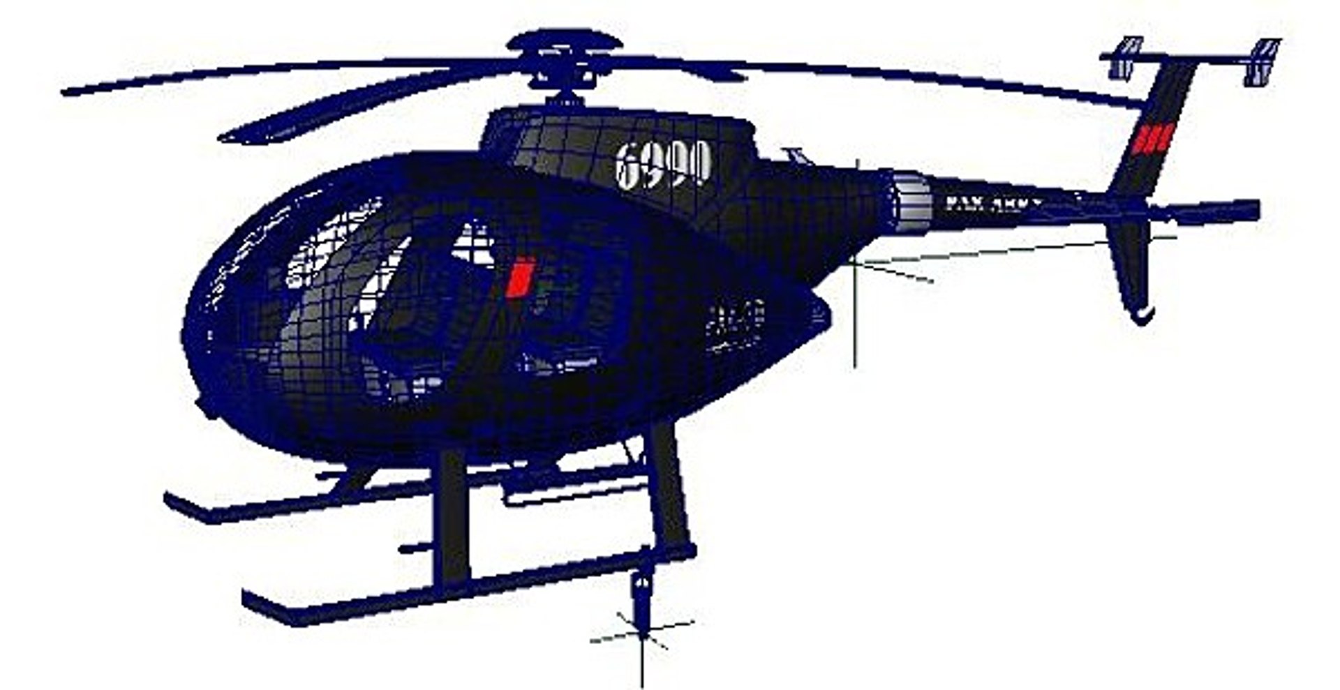Md 500 3d Model