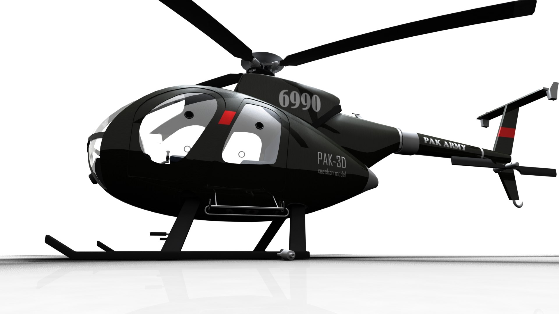 Md 500 3d Model